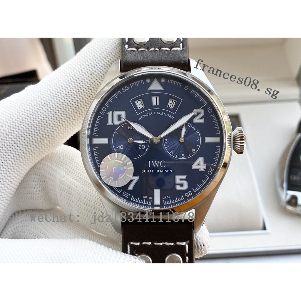 Iwc Dafei series นาฬิกาข้อมืออัตโนมัติ สายหนัง นําเข้าจากอิตาลี สําหรับ ...