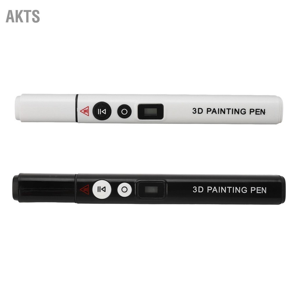 AKTS ปากกาพิมพ์ 3D อุณหภูมิสูงอัจฉริยะปากกาพิมพ์ หน้าจอ LCD ตามหลัก ...