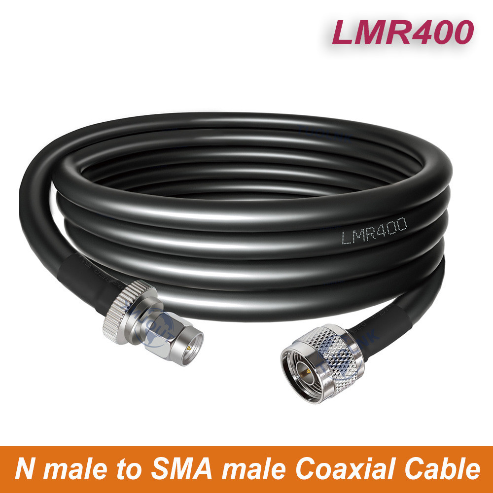 LMR400 RF Coaxial Cable 10m/15m/20m/30m High Quality Low Loss Extension ...