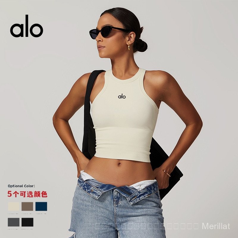 [สินค้าของแท้] ALO YOGA I-shaped Beautiful back Tight one-piece YOGA ...