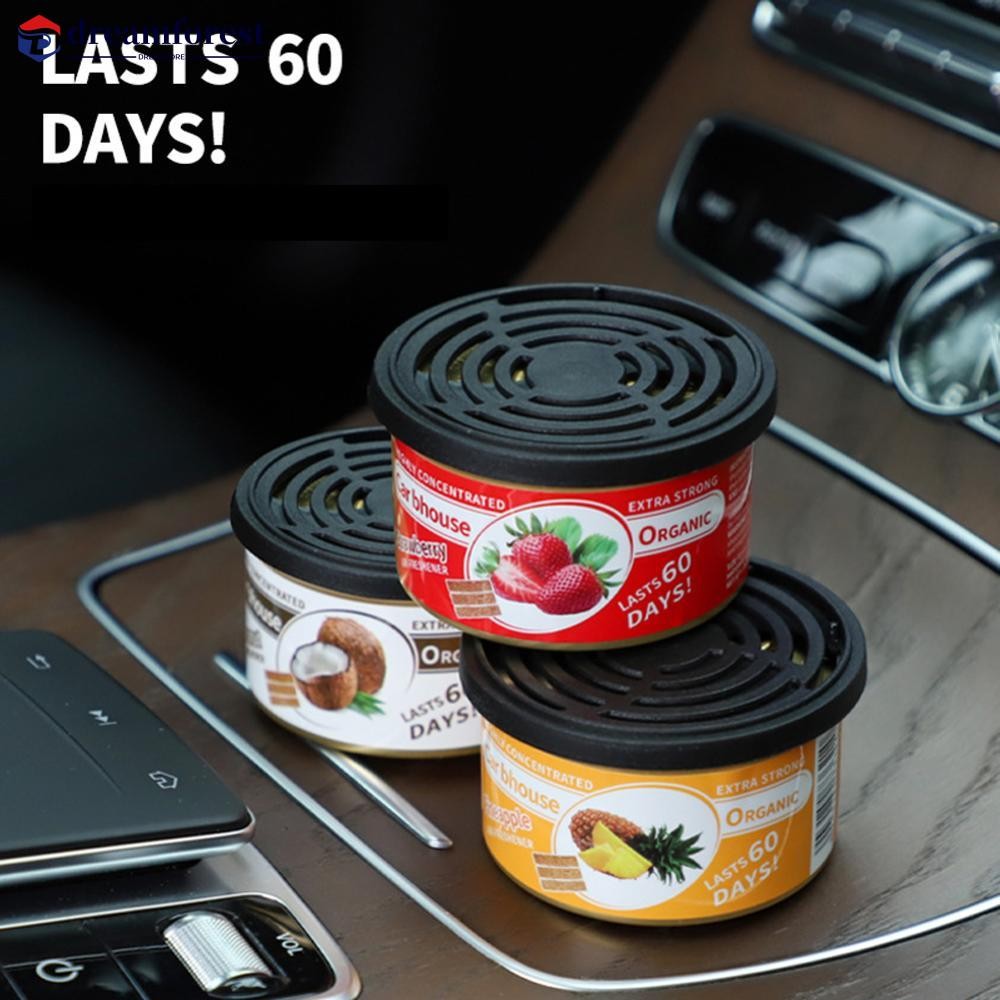 DFS Car Air Fresheners น้ําหอมเครื่องปรุงบล็อกไม้กระป๋องกาแฟรสยาวนาน ...