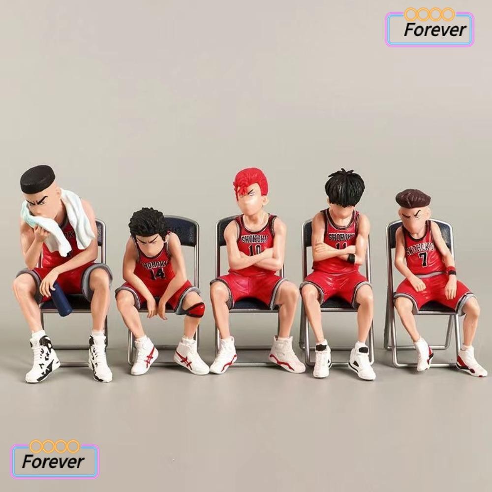 Forever 5 ชิ้น/เซ็ตอะนิเมะรูป, Sakuragi Hanamichi Kaede Rukawa ของเล่น, Akagi Takeori Slam Dunk ...