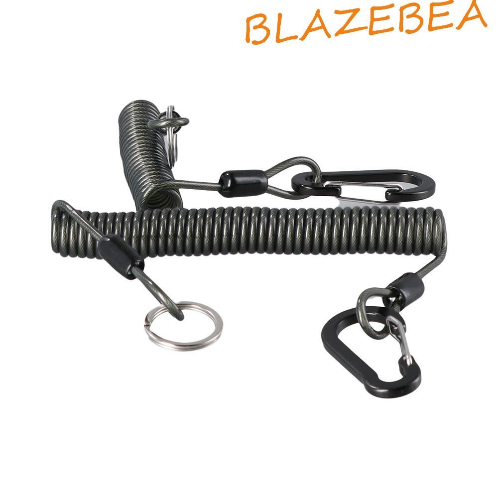 Blazebea ลวดฤดูใบไม้ผลิเชือกความปลอดภัยเชือก Key สายไฟ Heavy Duty ยืด ...