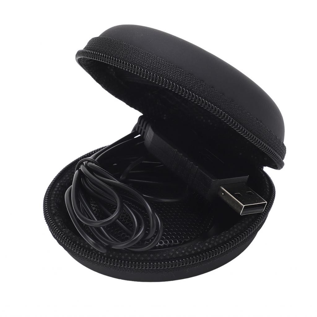 USB Microphone 360° Portable Omnidirectional Desktop for Online Class ...