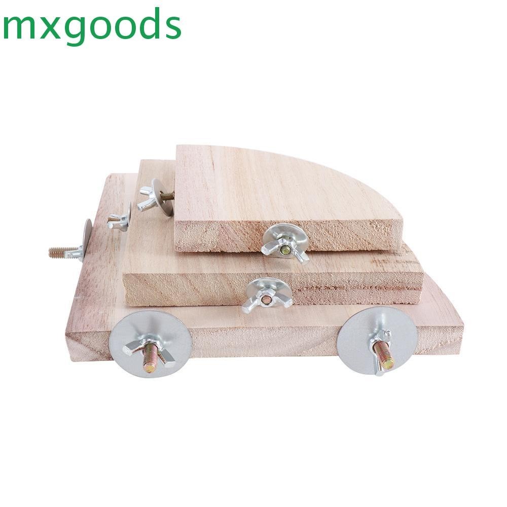 Mxgoods แพลตฟอร์มไม้ สําหรับสัตว์เลี้ยง นกแก้ว หนูแฮมสเตอร์ | Shopee Thailand