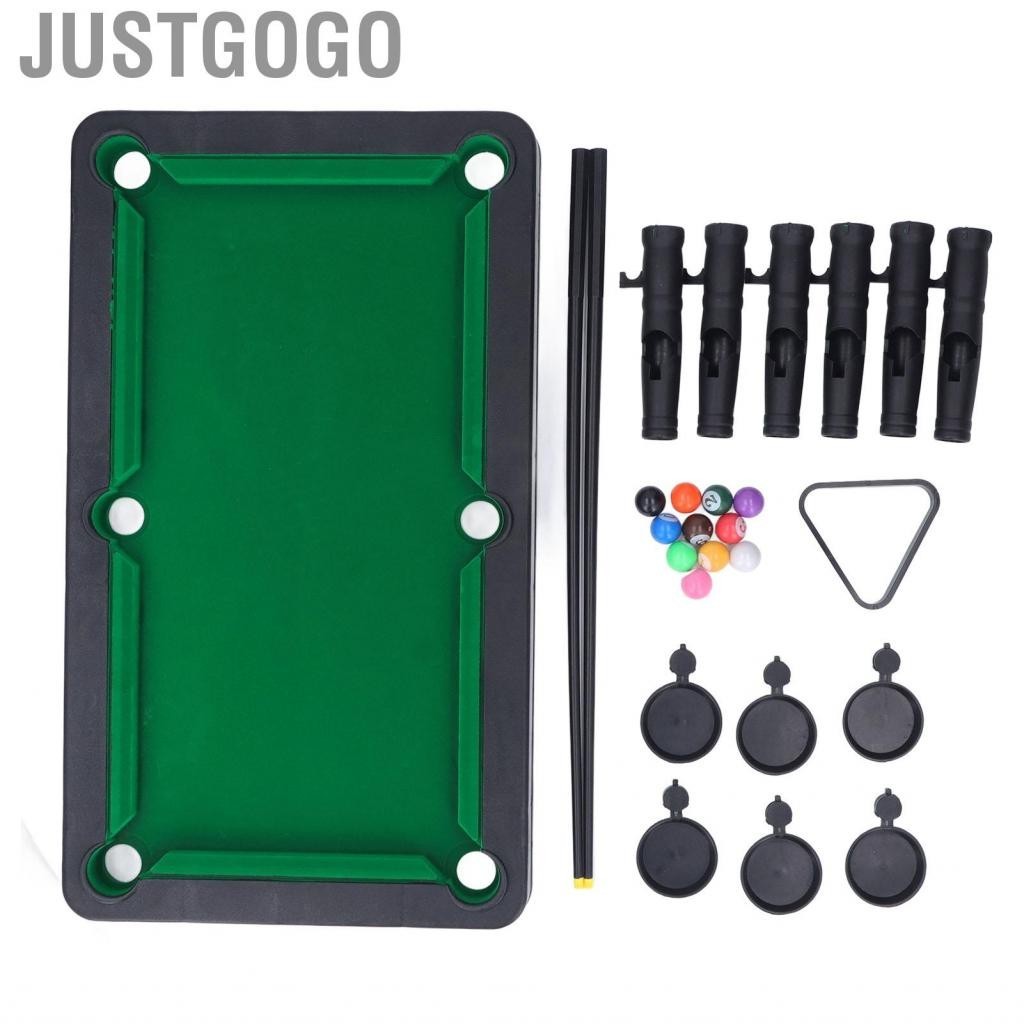 Justgogo Desktop Pool Table Game Set 11 Balls Exercise Coordination ...
