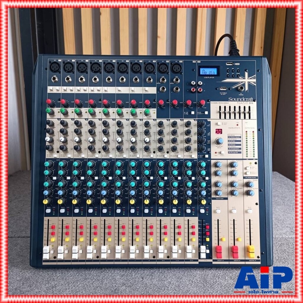 SOUNDCRAFT NANO M16 MIXER มิกเซอร์อนาล็อก 7-band GEQ นาโน M-16 M 16 เอ ...