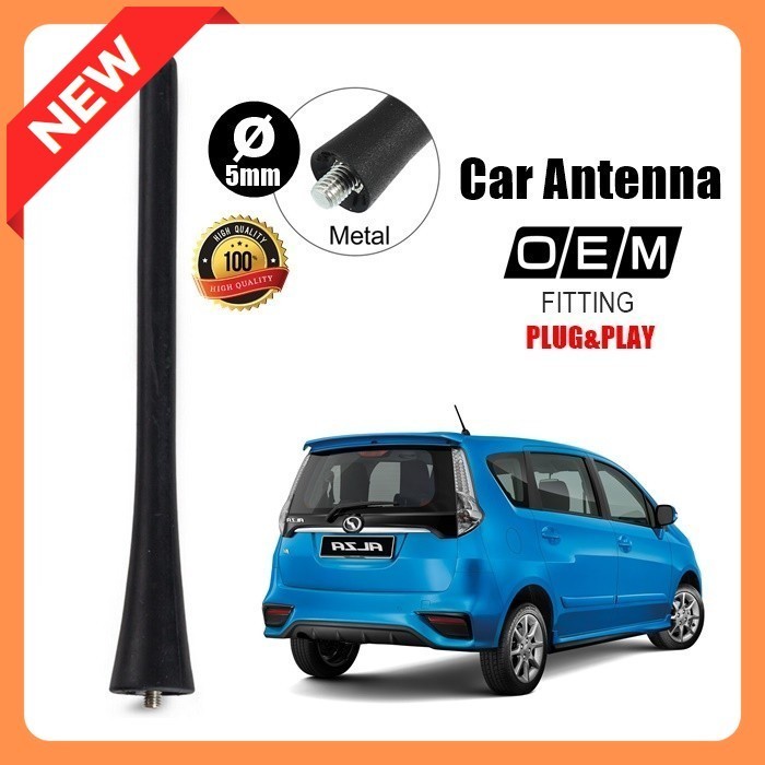 เสาเปลี่ยนเสาอากาศรถยนต์ AM / วิทยุ FM Perodua Proton Toyota Honda ...