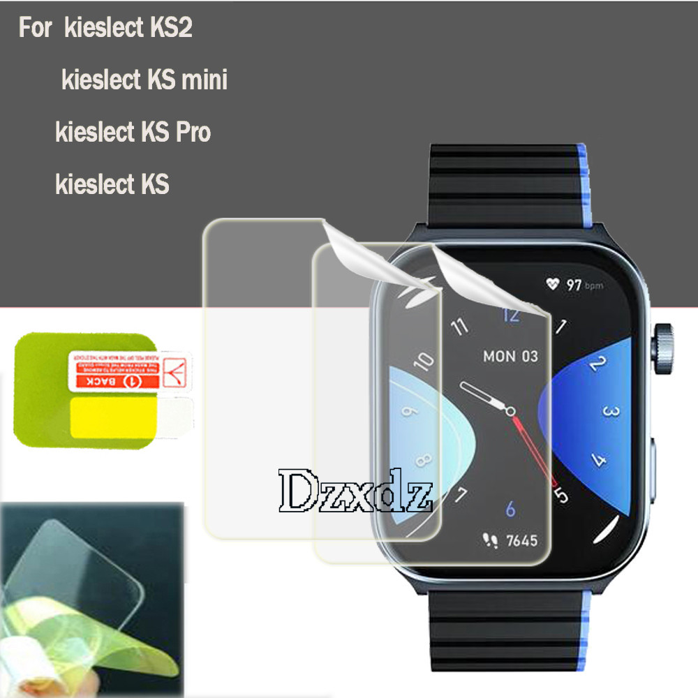 ฟิล์มกันรอย สําหรับ Kieslect Ks2 KS Mini ProSmart Watch HD ใส ไม่ใช่กระจก TPU ฟิล์มกันรอยหน้าจอไ ...