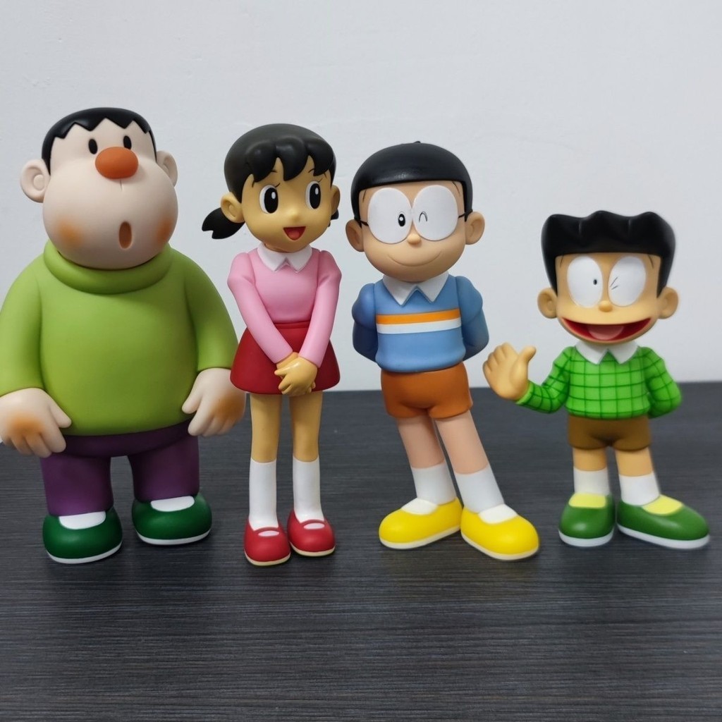 โมเดลฟิกเกอร์ Doraemon First Debut Edition Takeshi Kanda Fat Tiger ของเล่นสําหรับเด็ก | Shopee ...