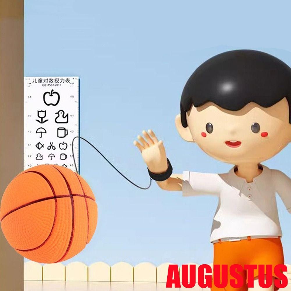 Augustus Elastic Bouncing Return Ball, On String Boring Hand Rebound ...