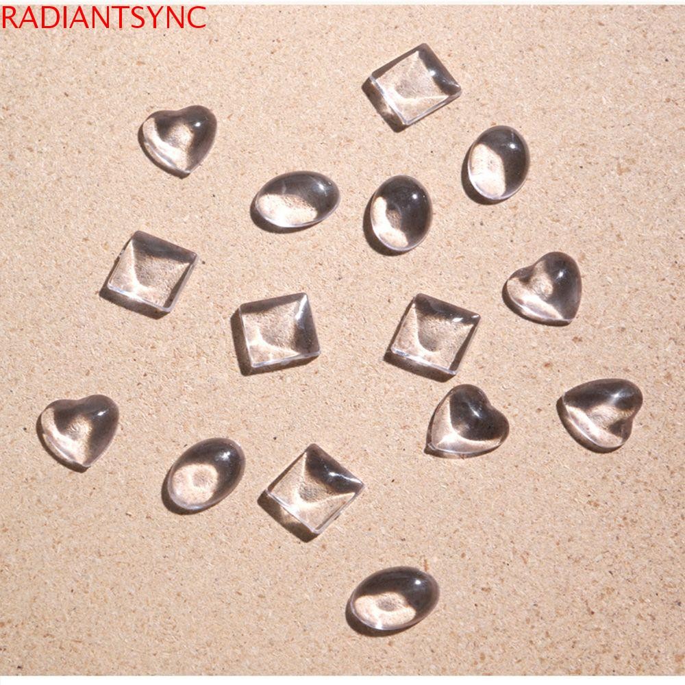 Radiantsync เล็บจอแสดงผลสีทนทาน DIY เล็บฝึกอะคริลิครูปไข่สแควร์สีแสดงชั้นวาง | Shopee Thailand