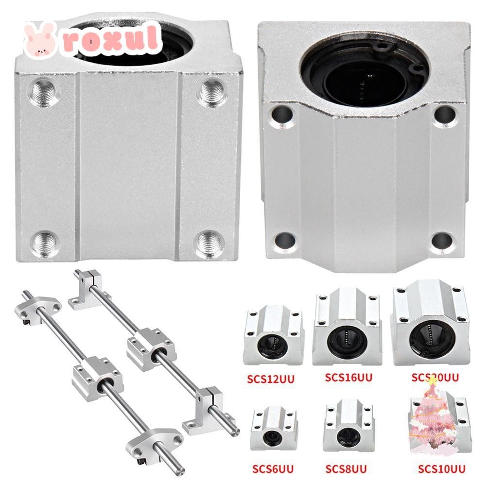 Roxul สไลด์ Bushing Block, CNC Router SCS8UU SCS10UU SCS12UU Linear ...