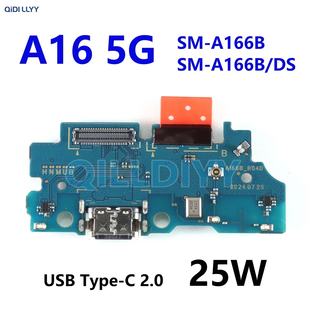 สําหรับ Samsung Galaxy A16 5G SM-A166B A166B/DS A166 USB Charger ชาร์จบอร์ดเชื่อมต่อปลั๊กพอร์ต ...