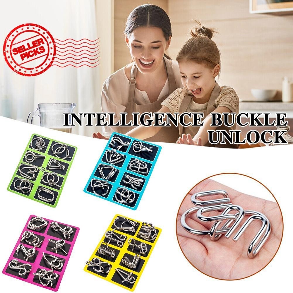 จิ๊กซอว์ปริศนา 9 ห่วง IQ Challenge Lock IQ Challenge 2023 A7W0 | Shopee ...