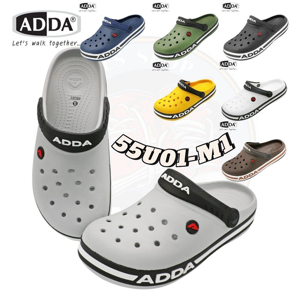 ADDA 55U01-M1 Size 7-10 ของแท้ "รองเท้าหัวโตที่ทนทานและสนับสนุนการเดิน ...