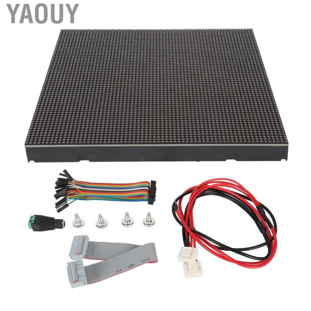 Yaouy LED Matrix Panel 64x64 Pixels 2.5mm Pitch 4096 Individual RGB ...