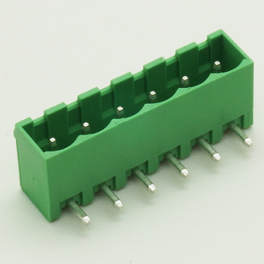 Plug-in Terminal Block 6pins,Male,300V/15A Pitch 5.00mm | Shopee Thailand