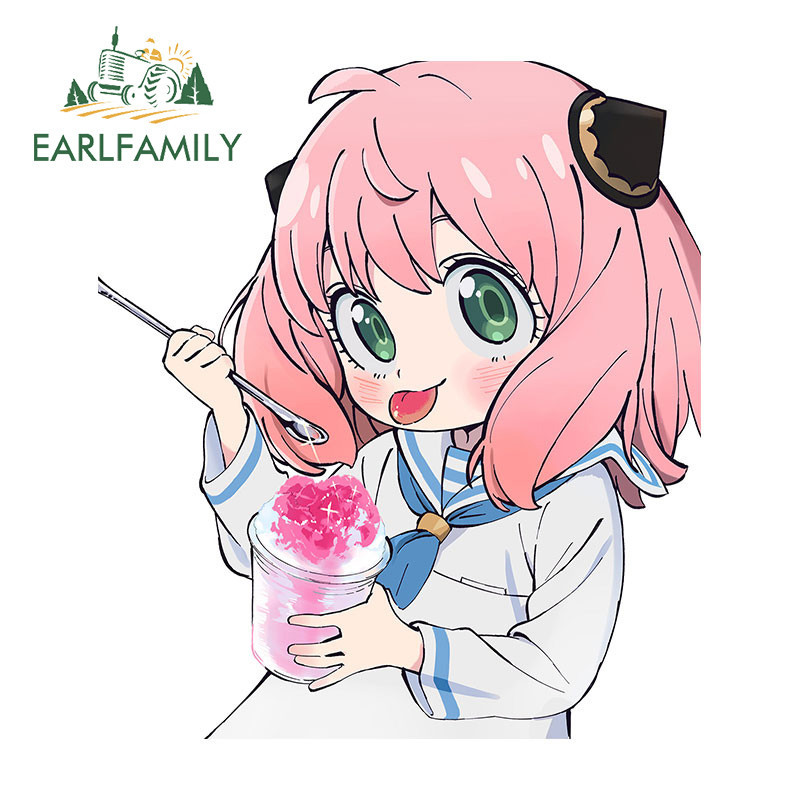 Earlfamily 13 ซม.Spy x ครอบครัว Anya Forger สติกเกอร์รถอารมณ์ขัน ...