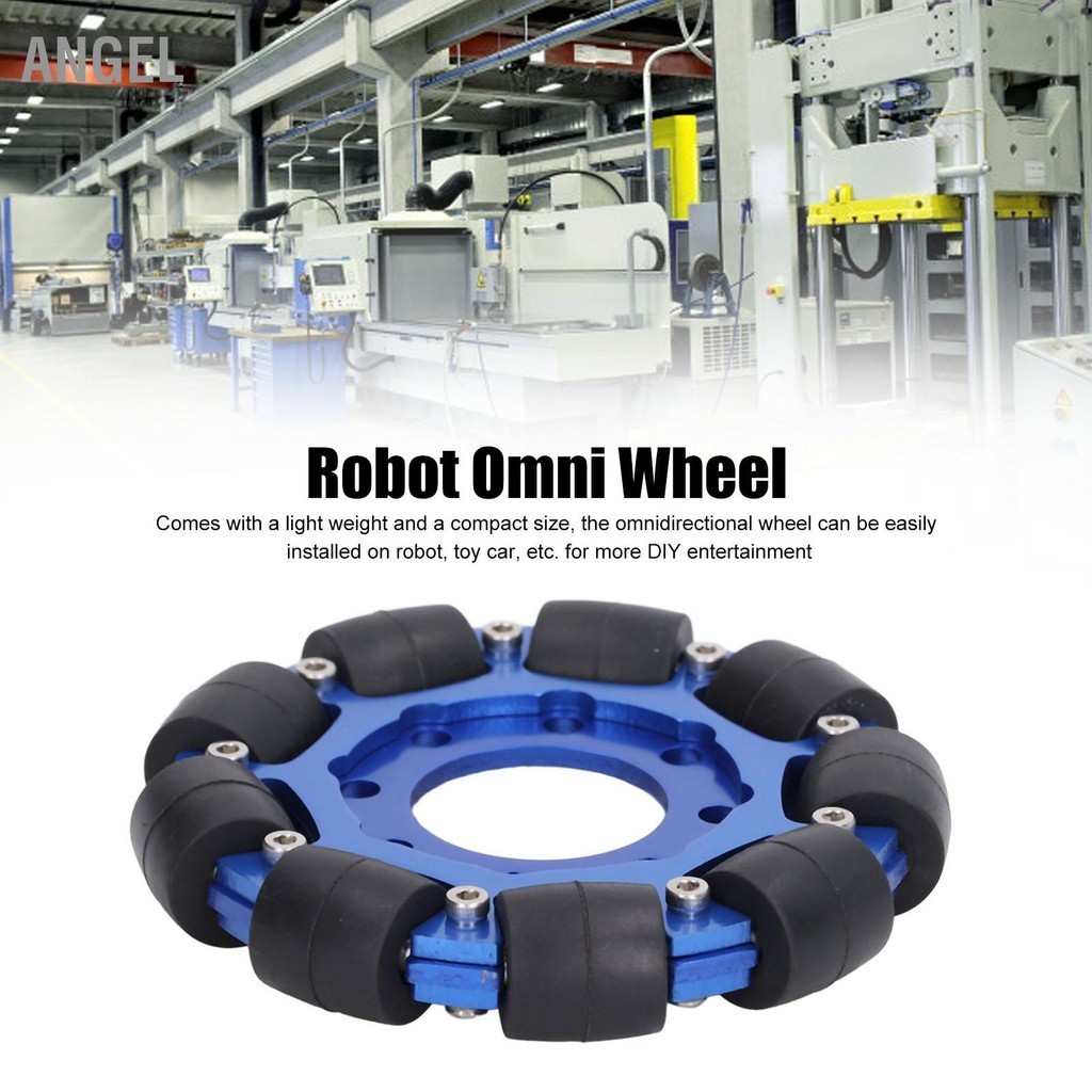 ANGEL Omni Wheel 4in ทิศทางอลูมิเนียมอัลลอยด์ Hub ชิ้นส่วนสำหรับหุ่น ...