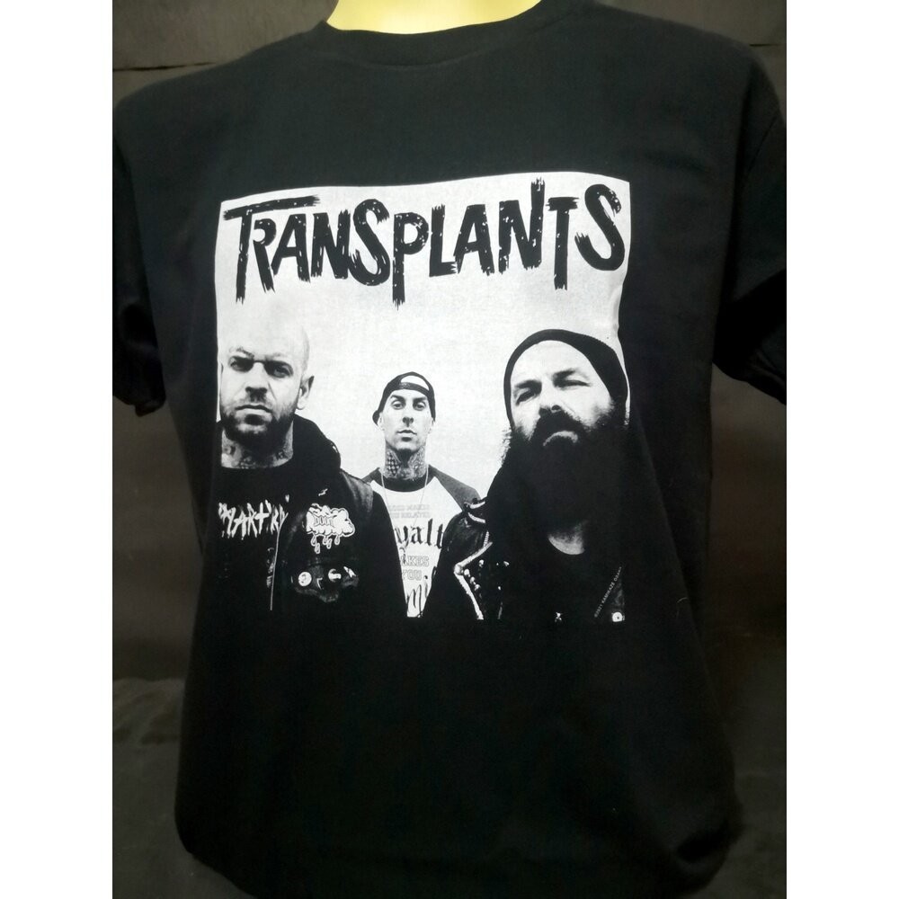 [S-5XL]เสื้อวงนำเข้า Transplants Travis Barker Blink-182 Tim Armstrong ...