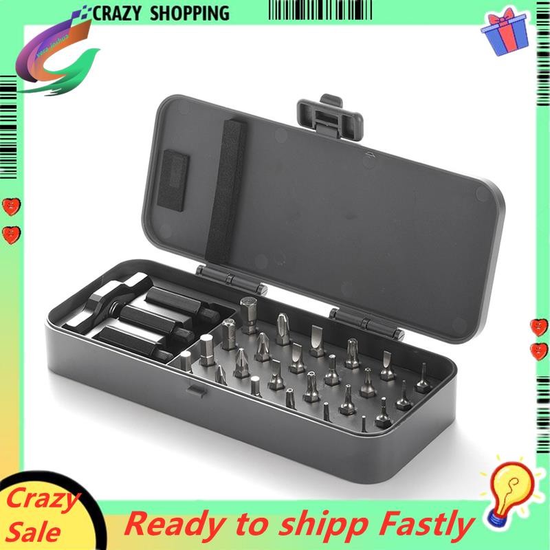 High-end 24 in 1 Multi-Purpose Ratchet ประแจไขควง S2 Magnetic Bits ชุด ...