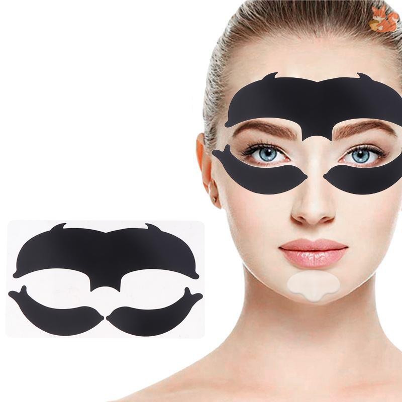 [BI] ใหม่reusable Eye Padsสติกเกอร์หน้าผากซิลิโคนStrip Lash Lift ...