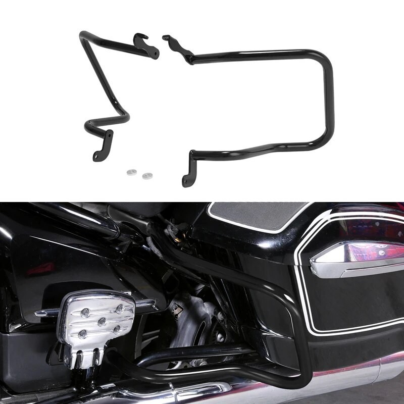 EG Motorcycle Saddlebags Engine Guard Highway Crash Bars For BMW R18 B ...