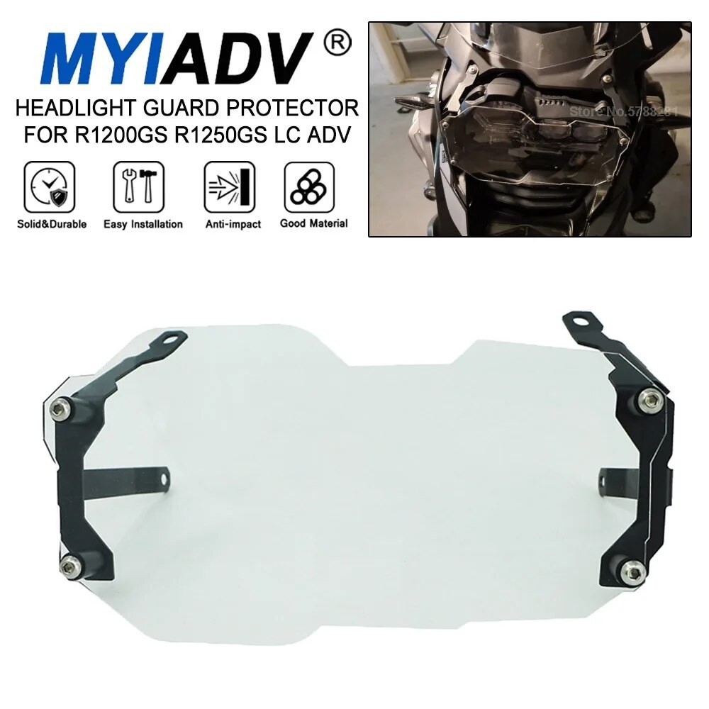 MY Motorcycle Headlight Guard for BMW R1200GS R1250GS GS1250 ADV LC HP ...