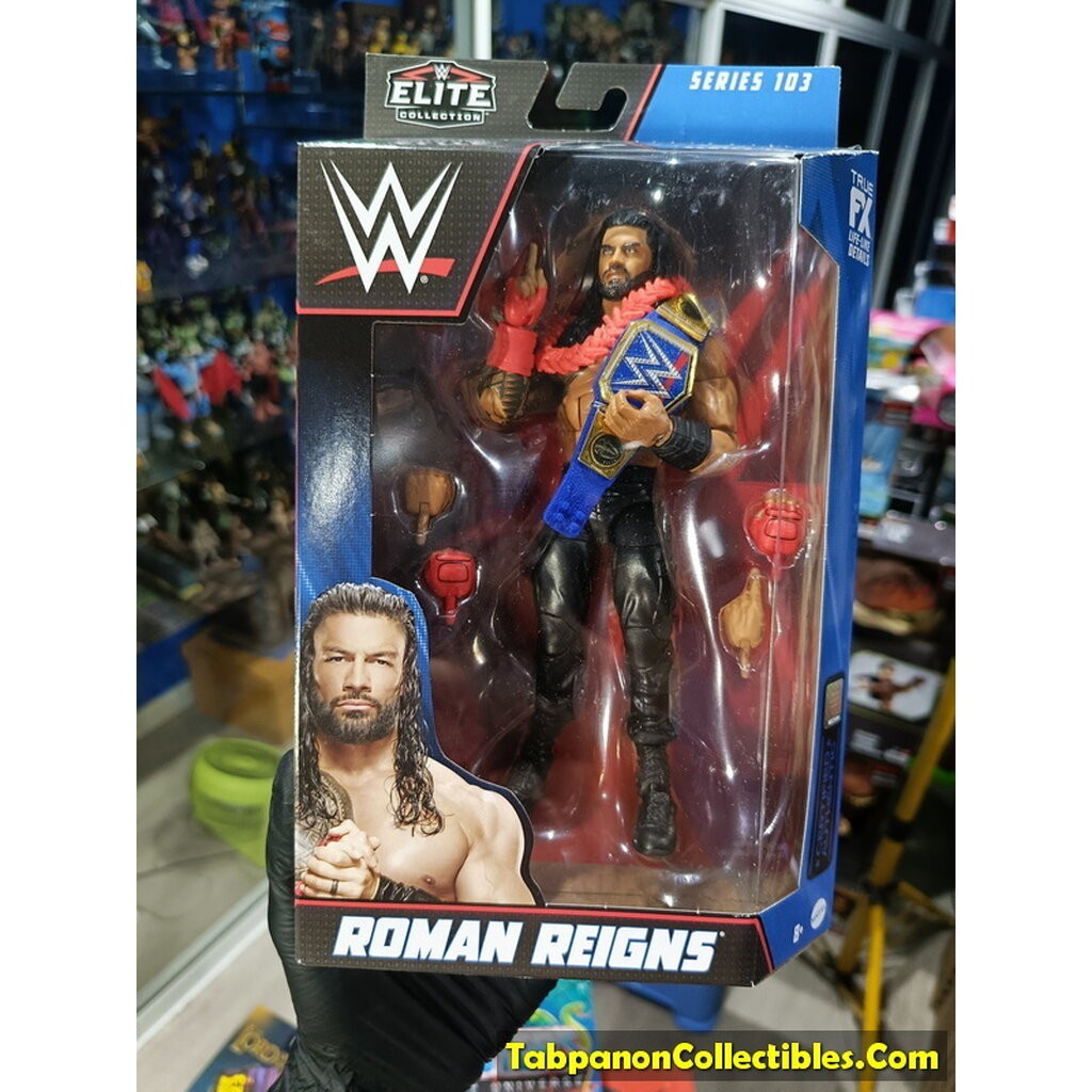 [2023.10] WWE Elite 103 Roman Reigns Action Figure | Shopee Thailand