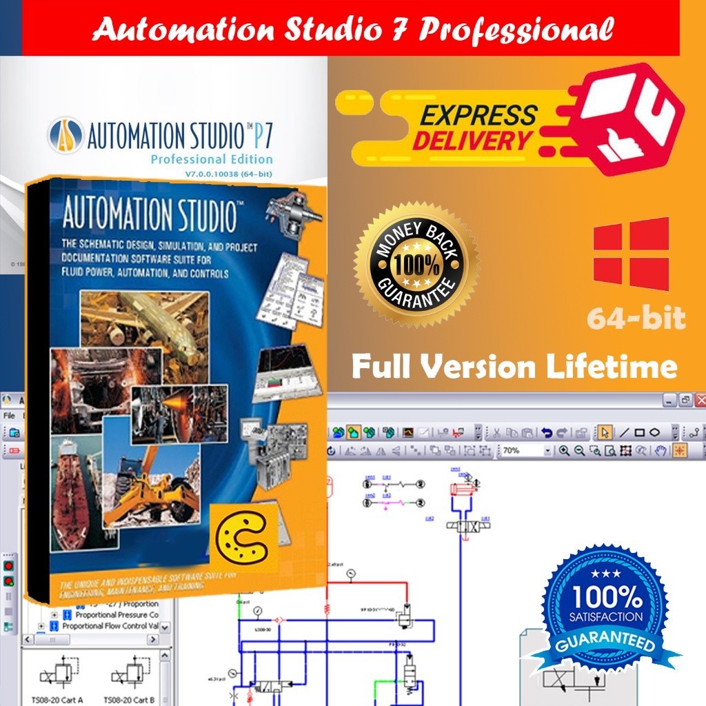 [พร้อมส่ง] Automation Studio 7.0 Professional Edition With Installation ...