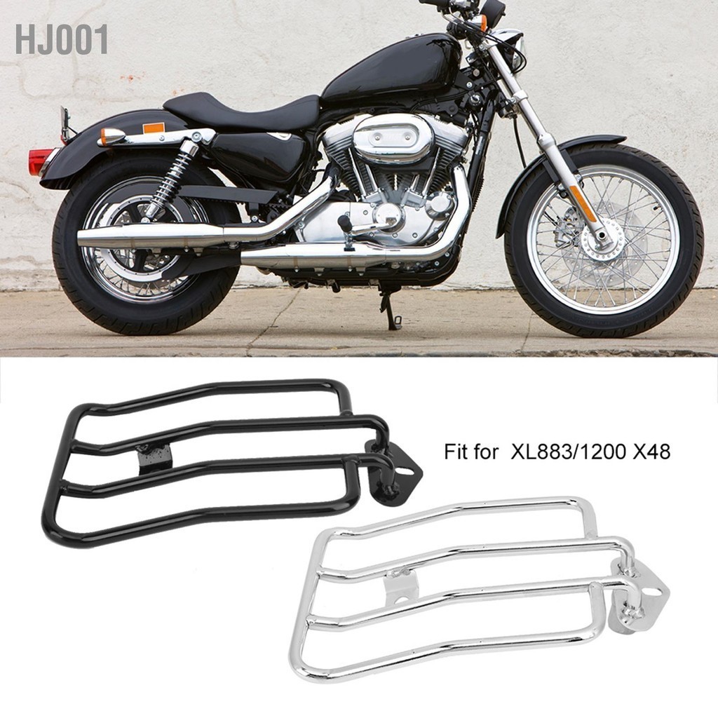 HJ001 ที่วางสัมภาระด้านหลังรถจักรยานยนต์รองรับสำหรับชิ้นส่วนดัดแปลง XL883/1200 X48 | Shopee Thailand