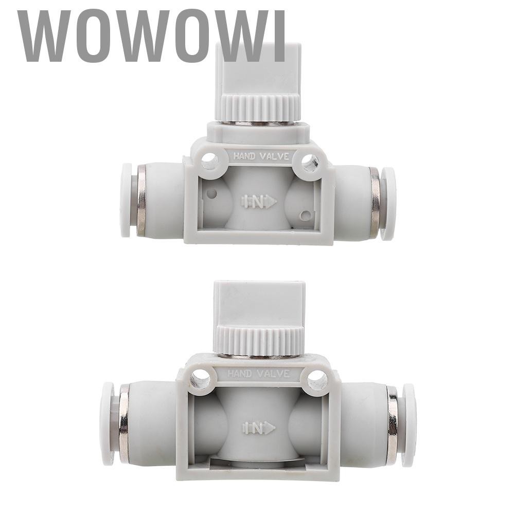 Wowowi Plastic T-Handle Shut-Off Valves HVFF Switch Valve Quick ...