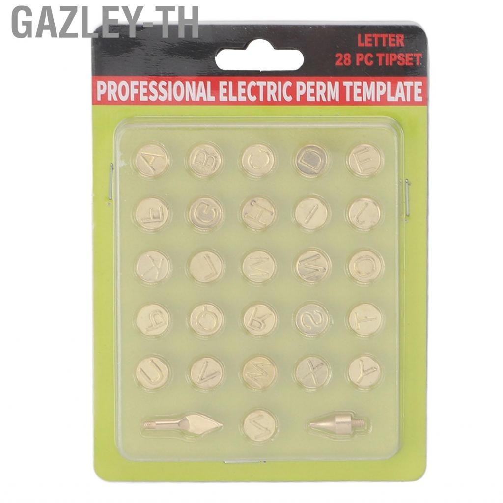 Gazley-th Letters Wood Burning Tip Alphabet Carving 26 Prevent ...
