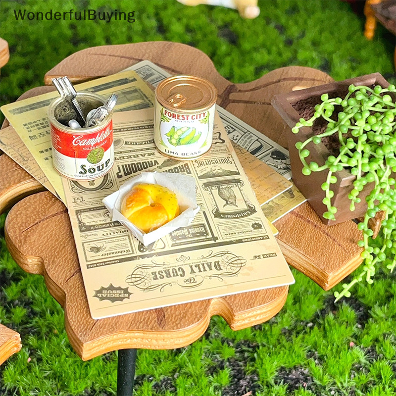 Wbth โมเดลหนังสือพิมพ์ กระดาษคราฟท์ ขนาดเล็ก สไตล์เรโทร สําหรับตกแต่ง ...