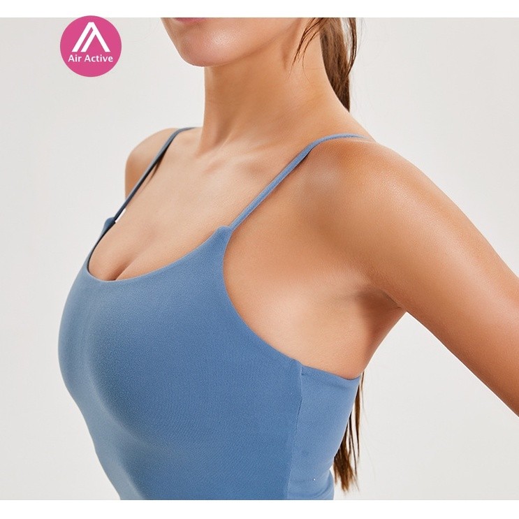 AirActive สปอร์ตบรา MotionFlow Bra มีฟองน้ำ น้ำหนักเบา ระบายอากาศ สายบ่าปรับได้ ดีไซน์เข้ารูป ...