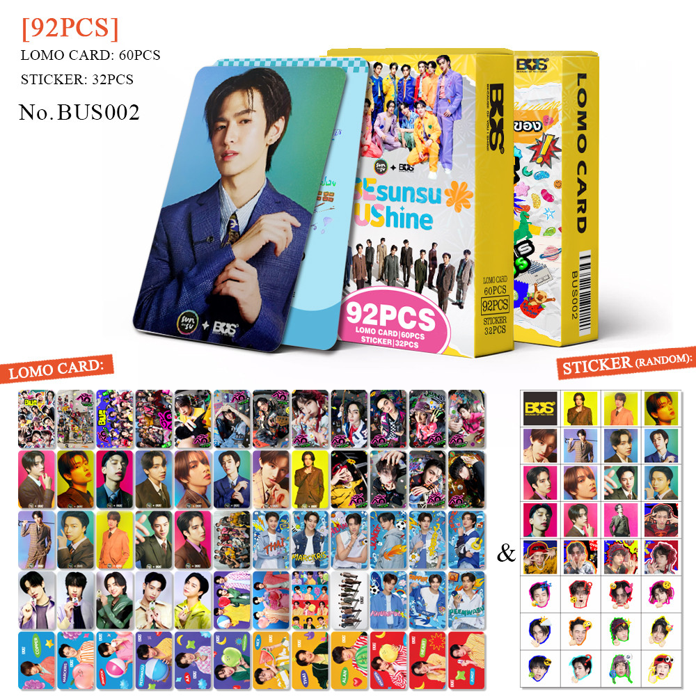 Sunsu X BUS Photocard BUS ครบรอบ 1 ปี Photocard BUS เพราะคุณ I Shine No-Status Status Cards AA ...