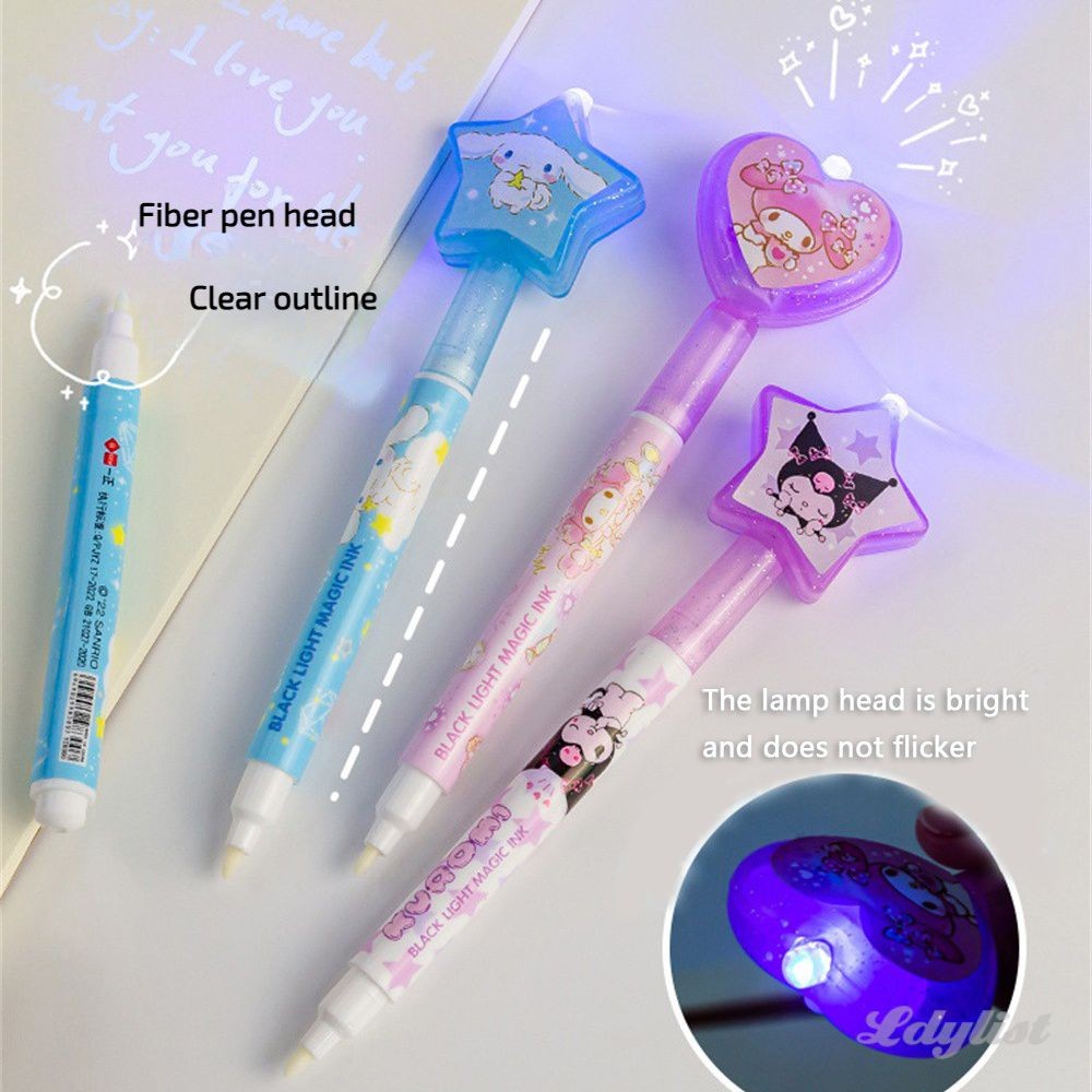 ღ ปากกาเมจิกเรืองแสงสำหรับเด็ก Sanrio Cartoon High Appearance Level ...