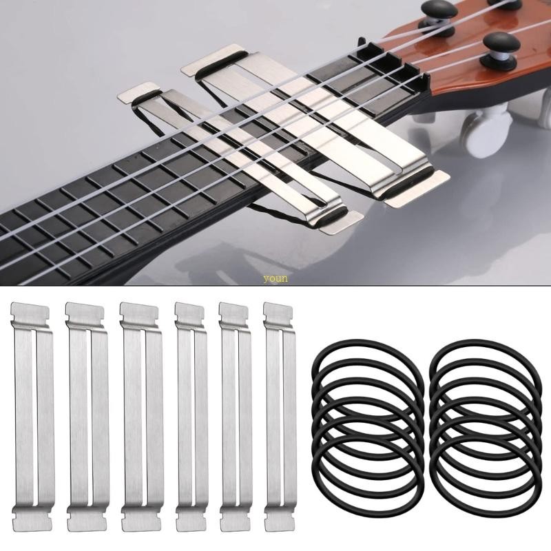 Youn 3 ชุดกีตาร์ Fret Protector สแตนเลส Fret Fingerboard Guard Bass ...