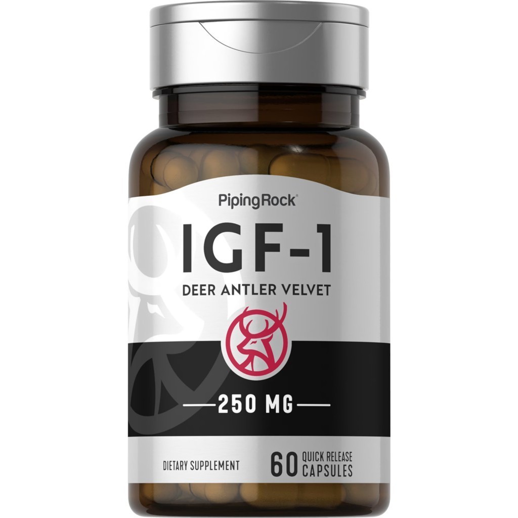 IGF-1 / Growth Accelerator Deer Antler Velvet 250 mg. (60แคปซูล) เขา ...