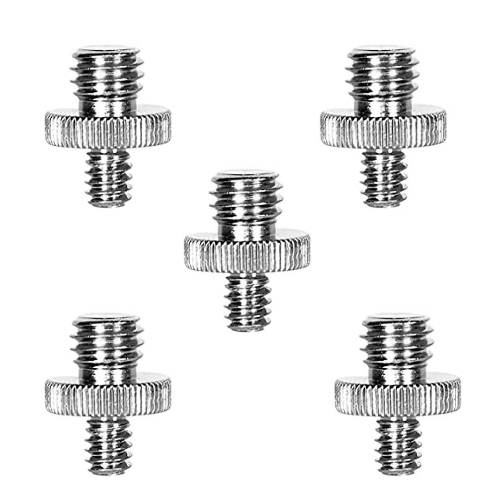 1/4" Male to 3/8" Male Threaded Screw Adapter Tripod Screw Adapter Head ...