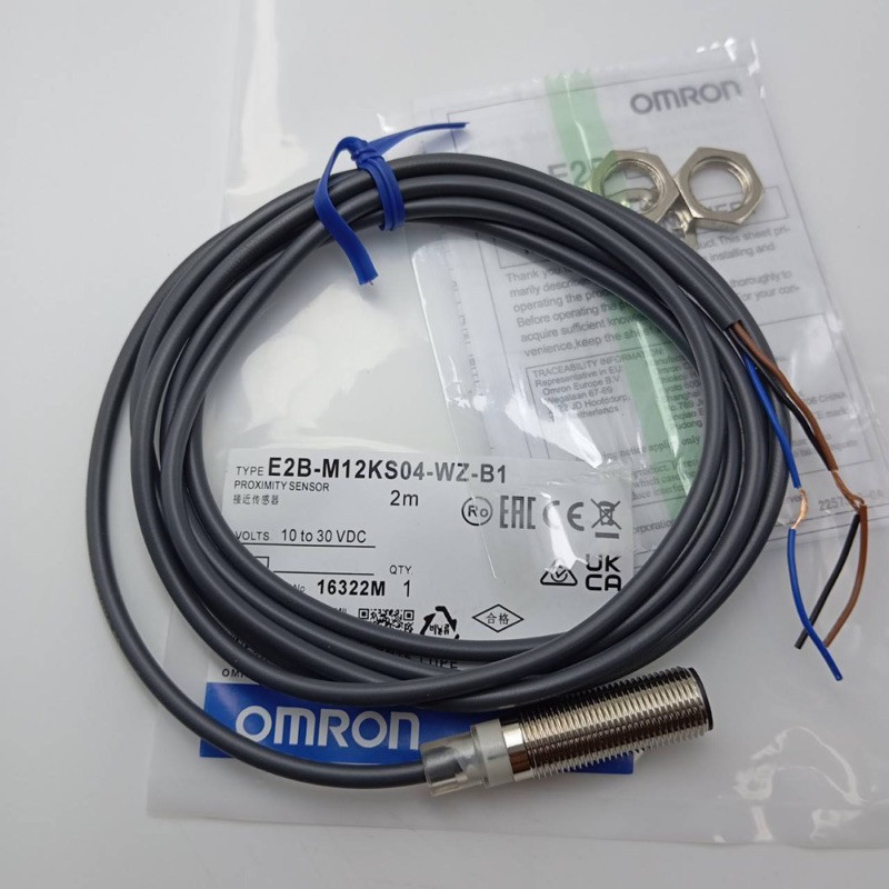 E2B-M12KS04-WZ-B1 เซ็นเซอร์ ชนิด PNP NO ของใหม่ งานแท้ | Shopee Thailand