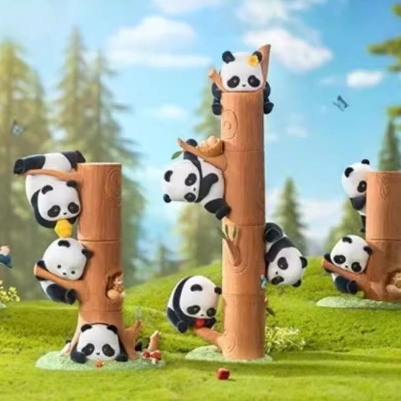 52TOYS Panda Roll panda tree Blind Box ต้นแพนด้า กล่องตาบอด สไตล์ที่ ...