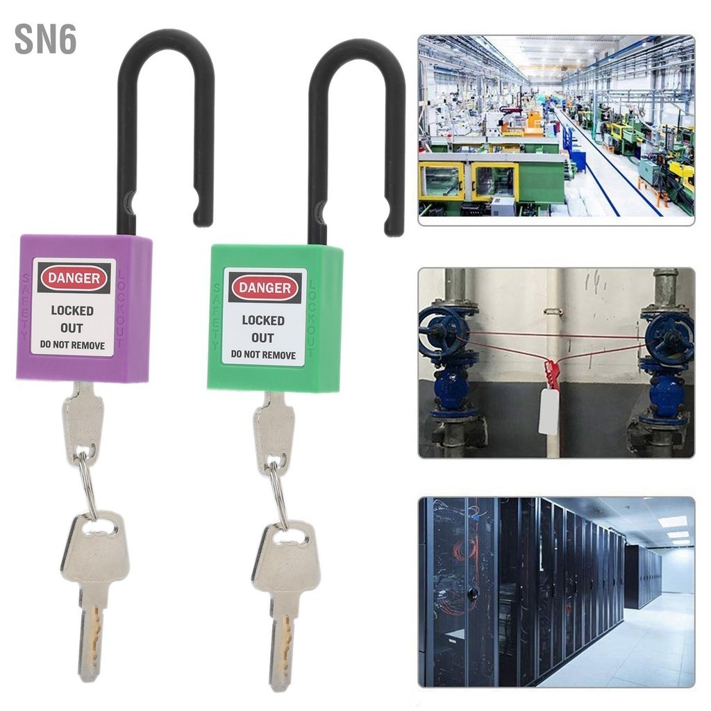 SN6 38 มม./1.5 นิ้ว กุญแจนิรภัย ฉนวนกันความร้อนทางวิศวกรรม กันฝุ่น มี 2 ...