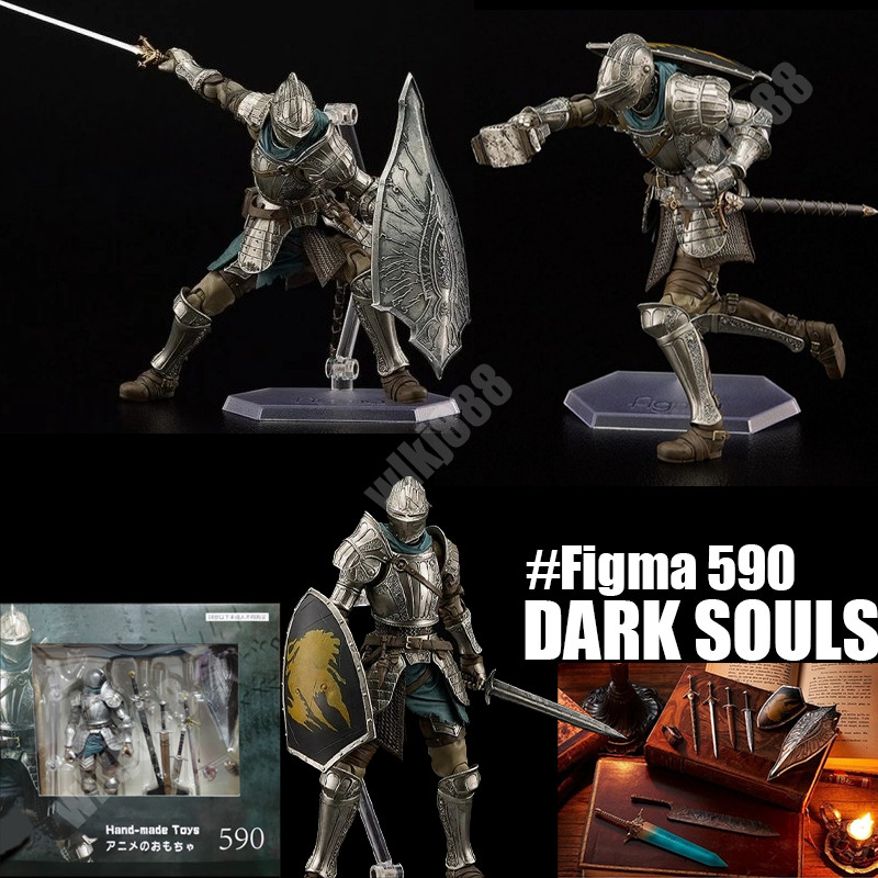 ฟิกเกอร์ DARK SOULS Black Knight Figma 590 เปลี่ยนหน้าได้ อะนิเมะ ...