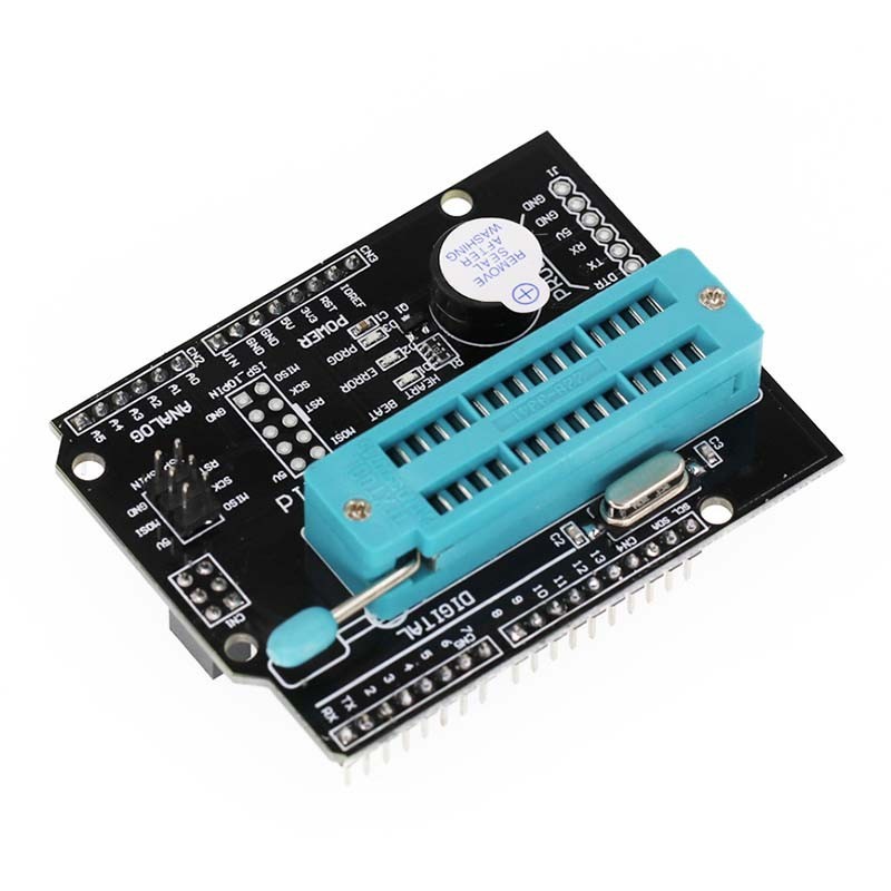 Avr ISP โล่ขยายโปรแกรมพร้อม Buzzer สําหรับ Arduino Uno R3 Mega2560 Pro ...