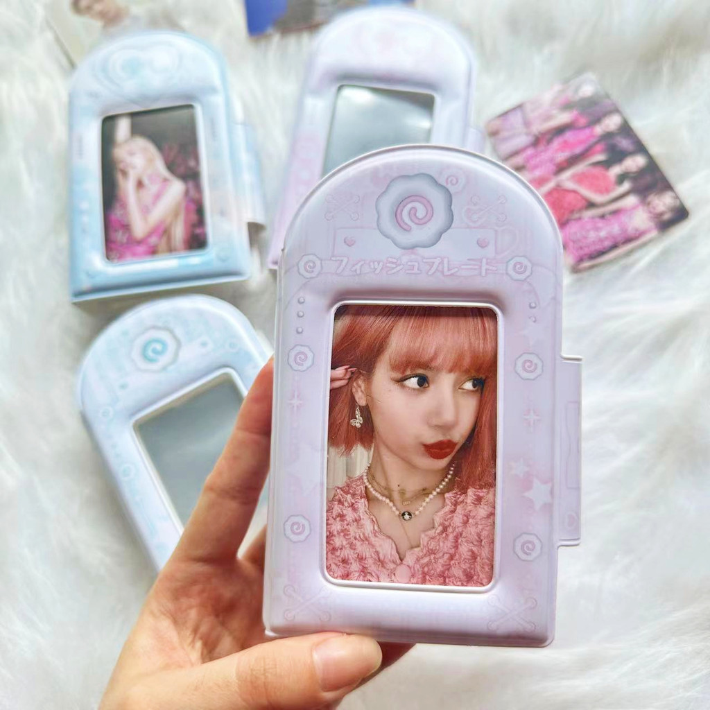 Ins Dreamy โบราณสไตล์ตอนเช้า 32 ช่อง PP Photocard Sleevs Card Case Idol สามนิ้ว Lomo Cards ...