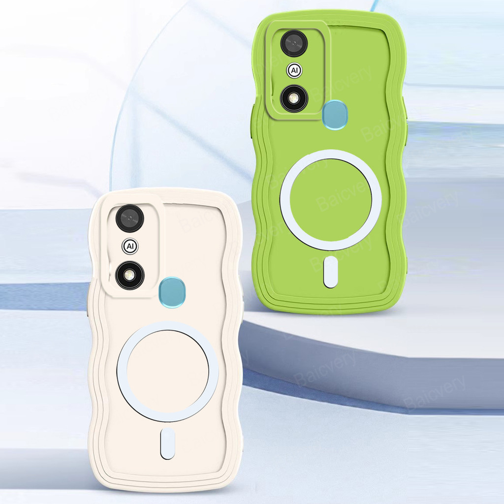 เคสโทรศัพท์ ITEL A27 A551L / ITEL A 27 LTE พร้อมสติกเกอร์ชาร์จไร้สาย ...