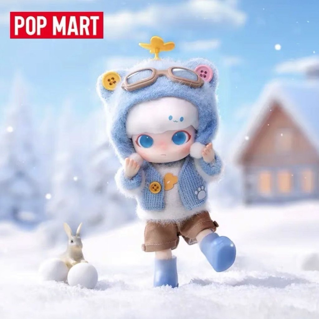 ฟิกเกอร์ P POP MART DIMOO DIMOO Bear Pilot BJD ของเล่นสําหรับเด็ก ...