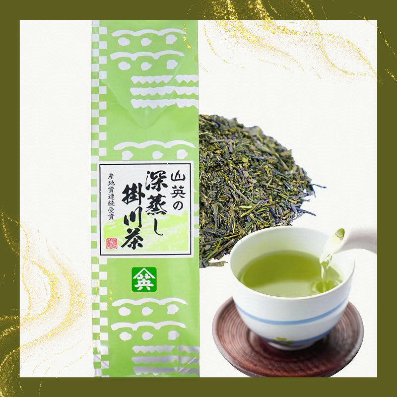Tea Leaves Deep Steamed Tea Green Tea Tea Leaves 300g Shizuoka Kakegawa ...